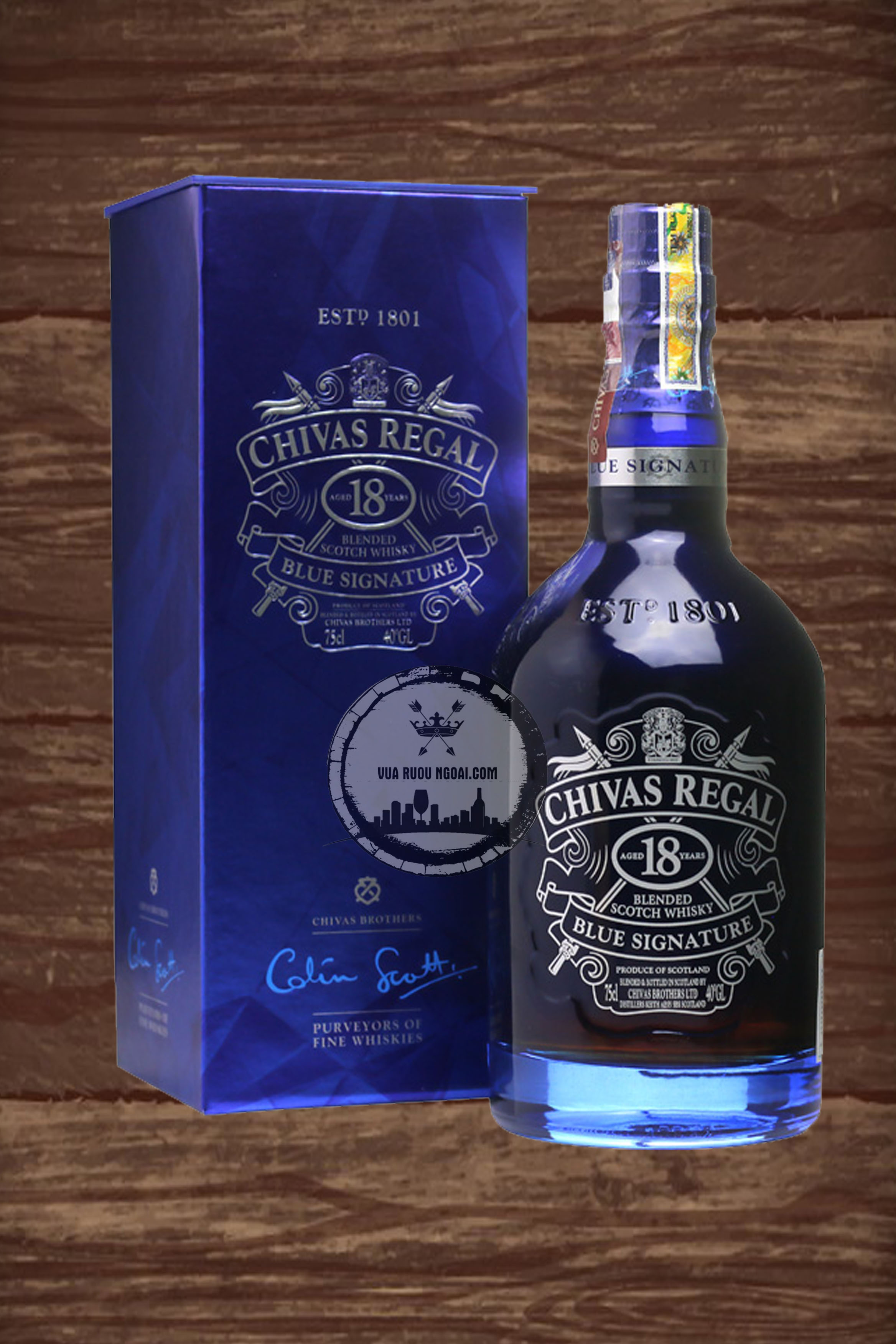 RƯỢU CHIVAS 18 BLUE SIGNATURE , CHIVAS 18 BLUE SIGNATURE, CHIVAS18 BLUE ...