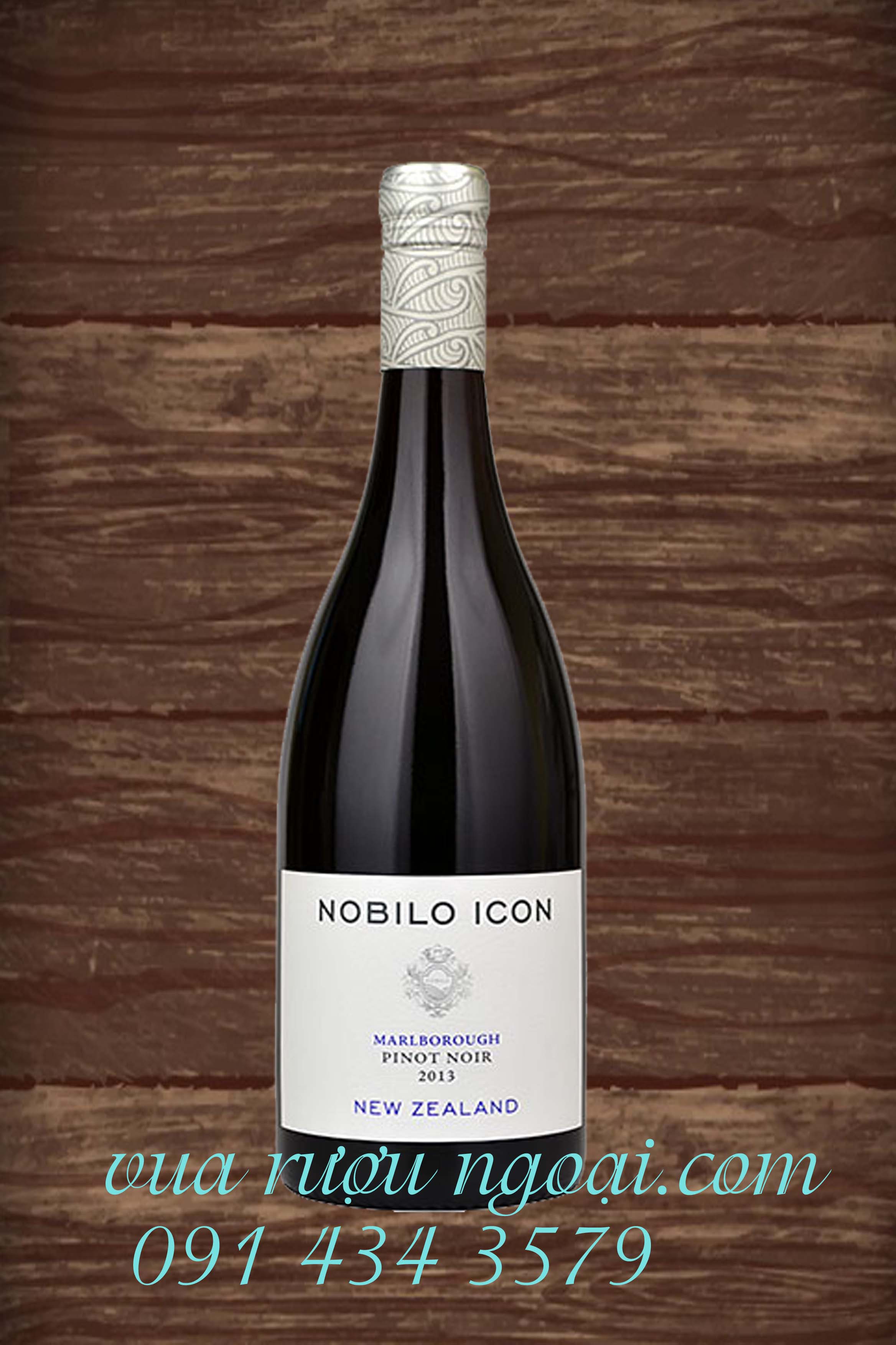 RUOU VANG NOBILO ICON PINOT NOIR – vuaruoungoai