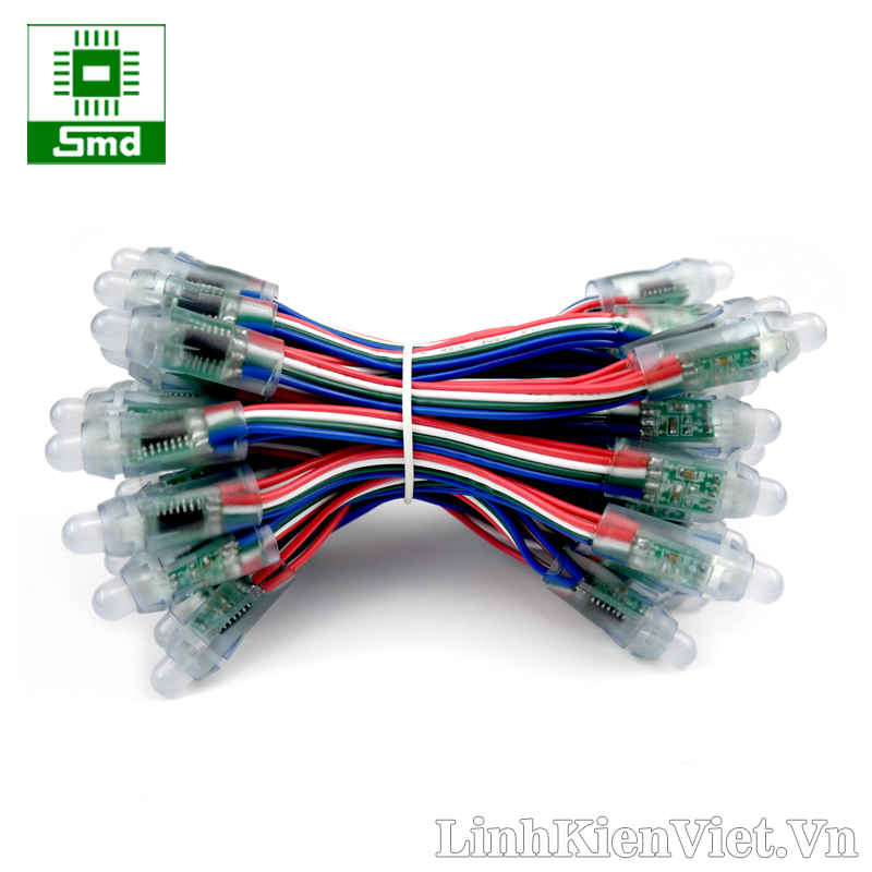 Led đúc F8 full color IC9803 – Linh kiện điện tử SMD