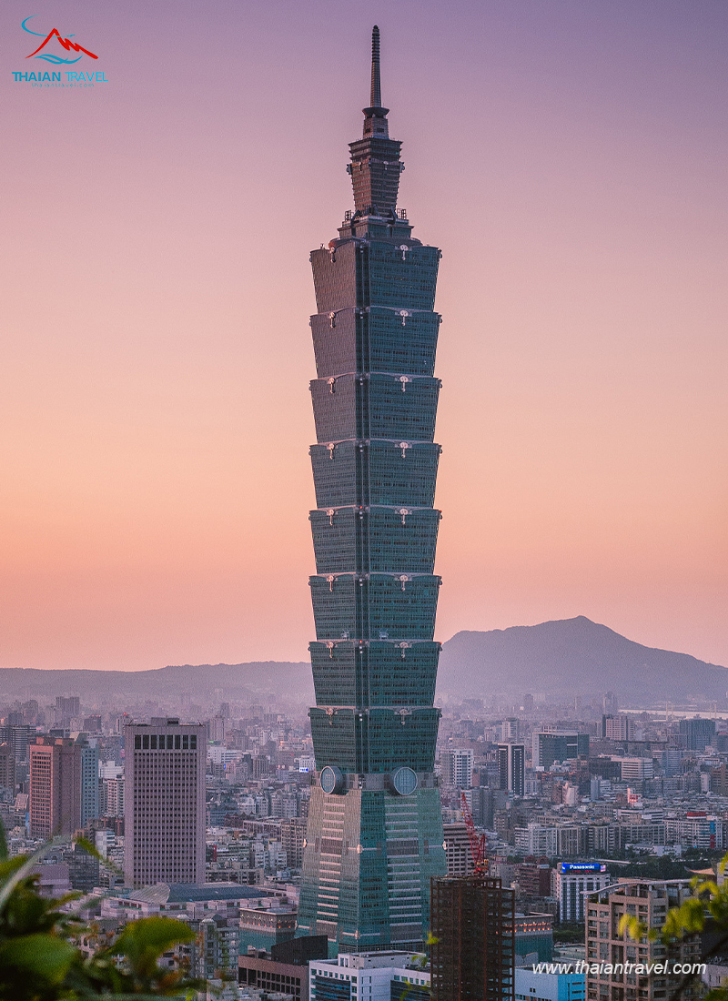 Tòa tháp Taipei 101 (Tòa tháp Đài Bắc 101) - Niềm tự hào của Đài Loan ...