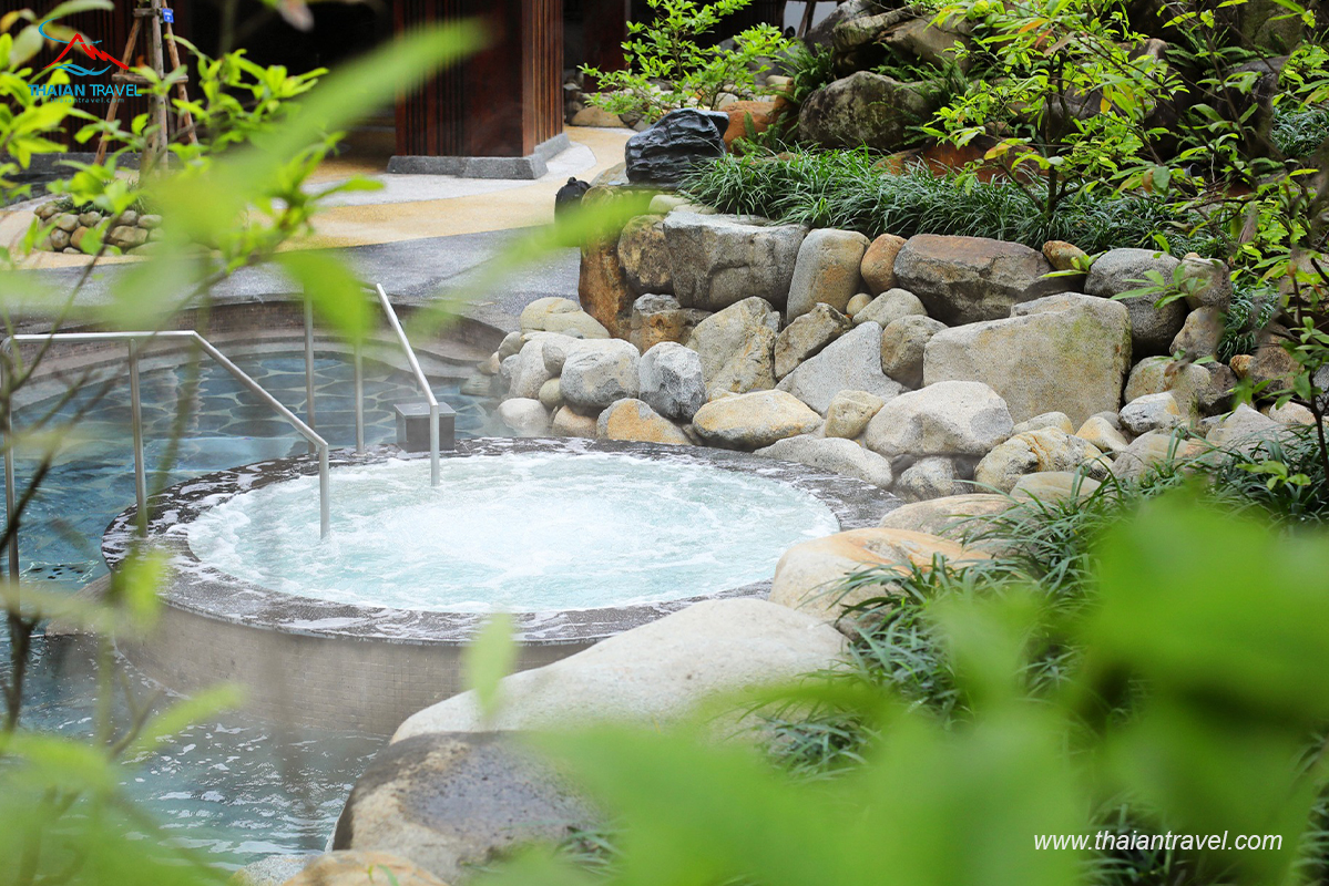 Tour suối nguồn Thanh Xuân Yoko Onsen Quang Hanh giá ưu đãi 2022 - THÁI AN TRAVEL