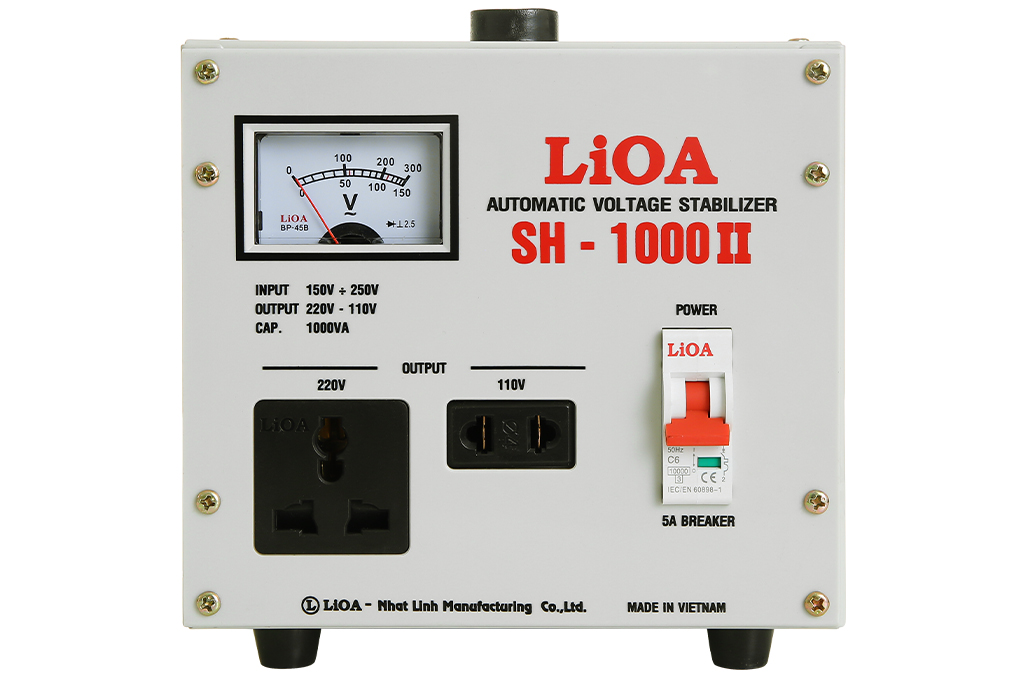 ỔN ÁP LIOA 1 PHA 1kVA SH-1000II