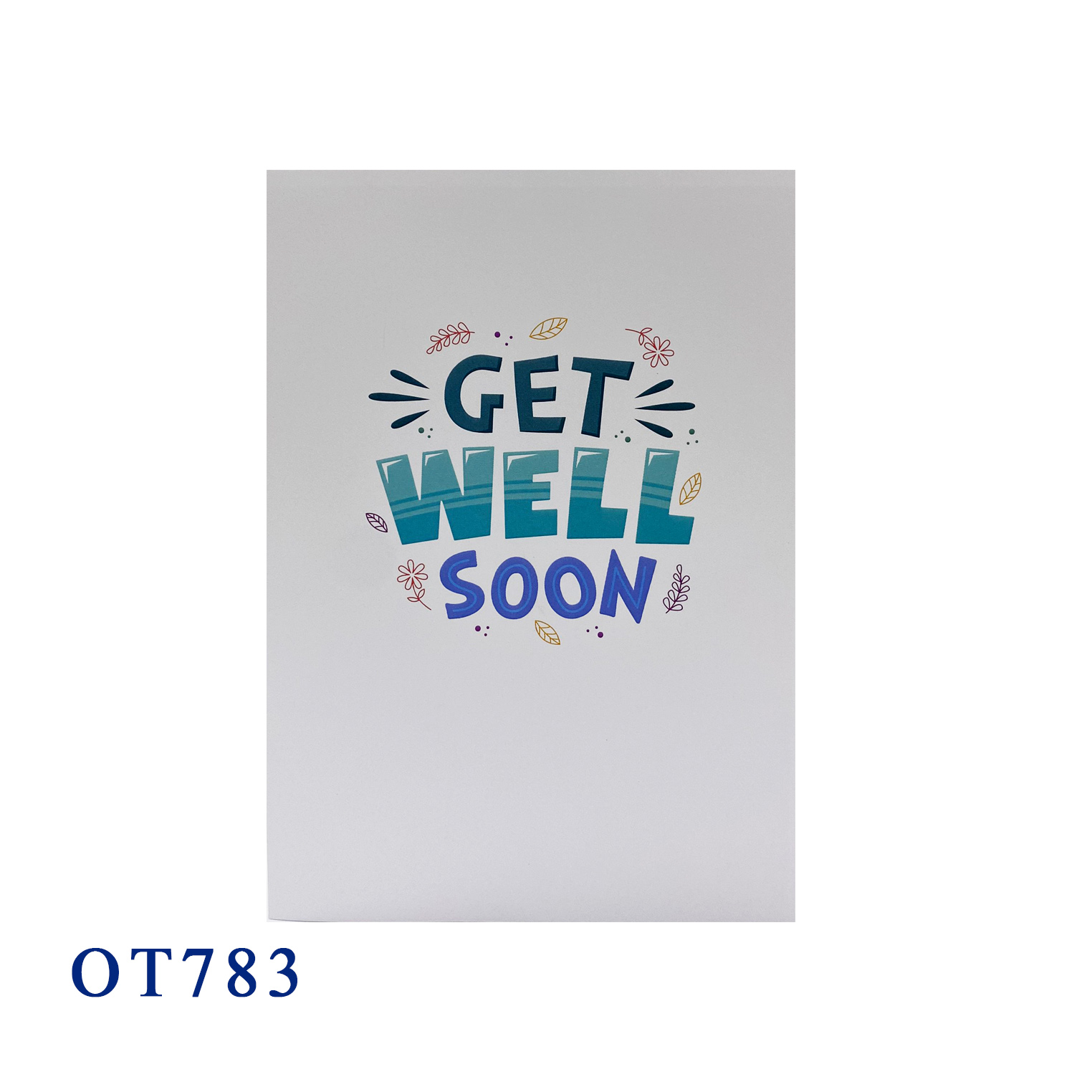 Get Well Soon Skeleton Pop Up Card