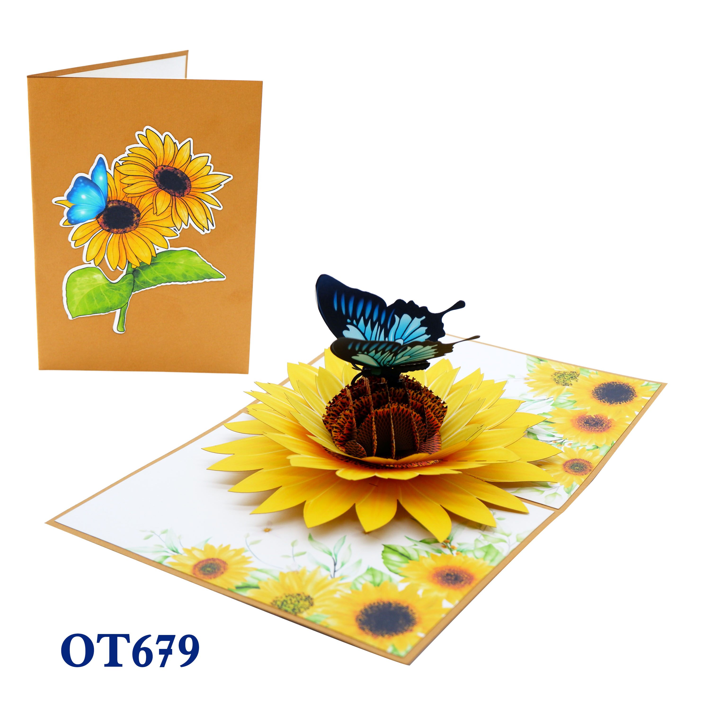 Sunflower Pop Up Card