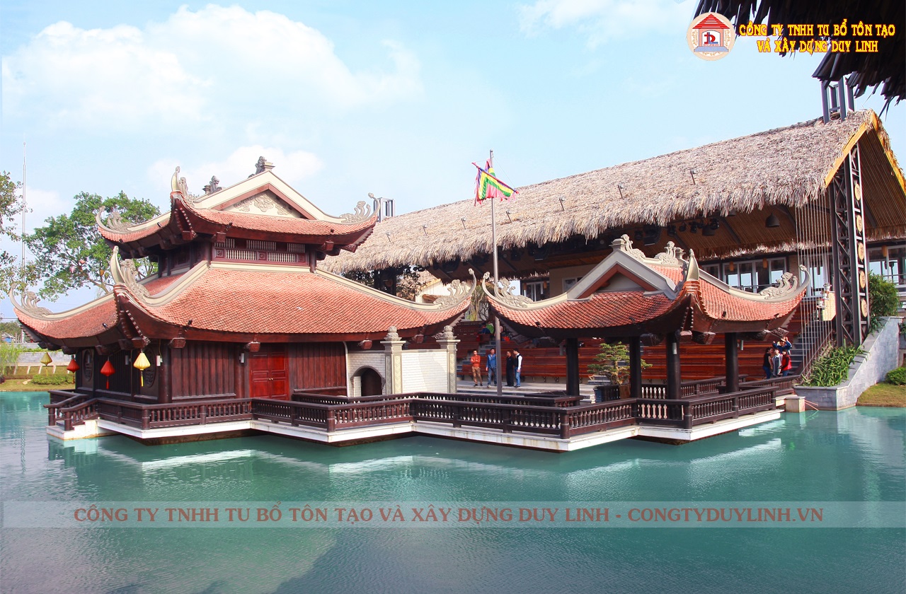 Công trình thi công: Làng văn hóa Nắng Sông Hồng