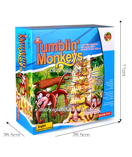 Tumbling Monkey Rút que động khỉ