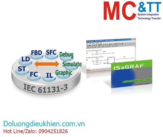 Phần mềm phát triển lập trình nhúng PAC ICP DAS ISaGRAF