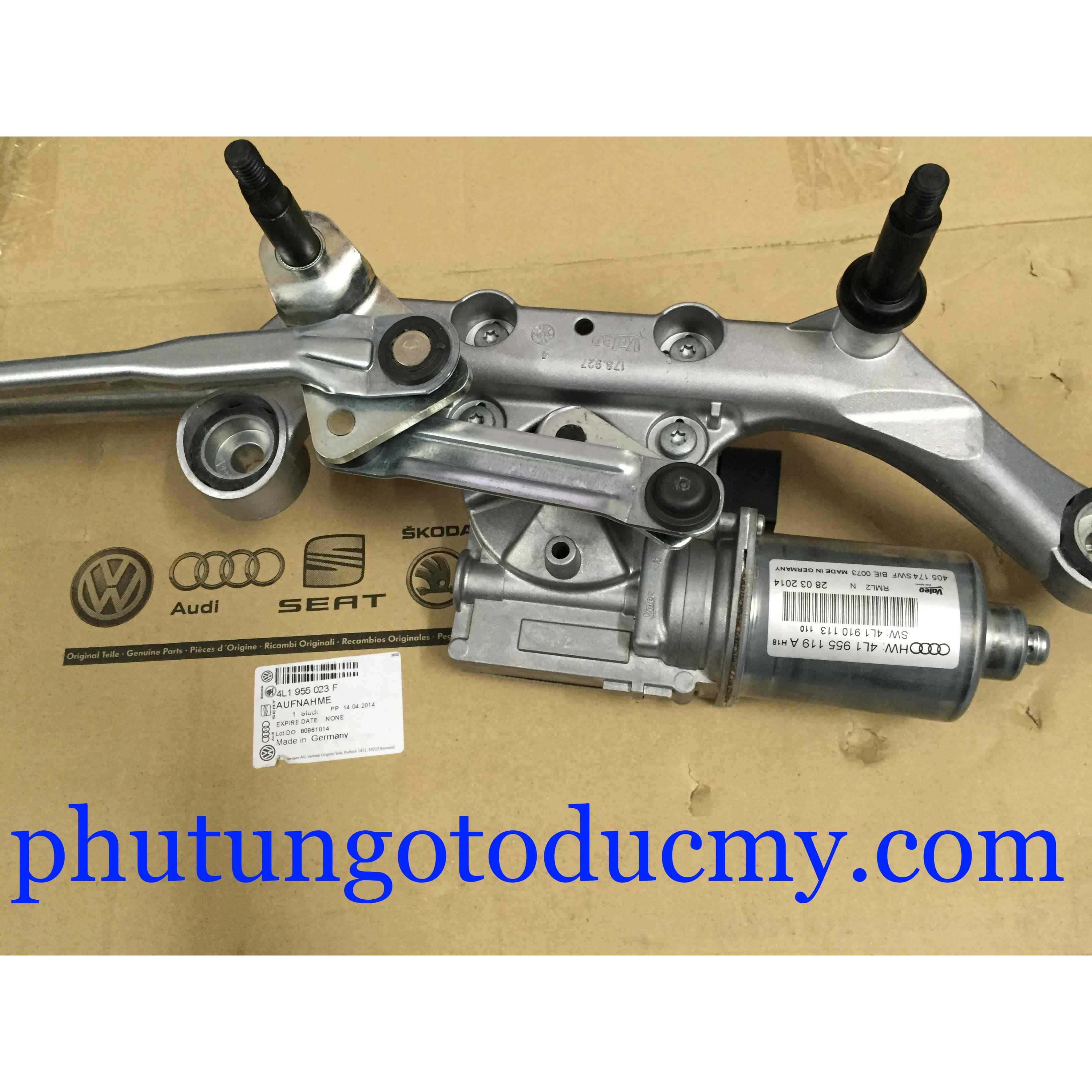 Cơ cấu gạt mưa Audi Q7 - 4L1955023F