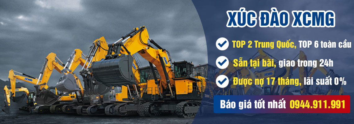 Máy xúc đào đất XCMG - Sẵn Hàng, Giá Tốt nhất Việt Nam