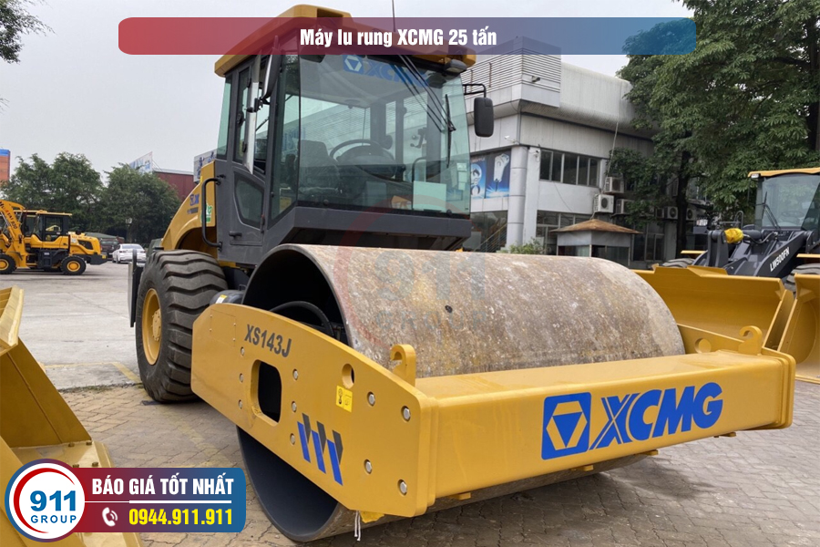 Máy lu rung 25 tấn: sự khác biệt giữa lu rung và lu tĩnh