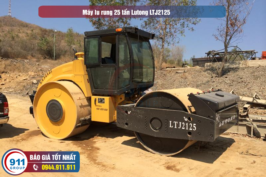 Top 2 máy lu rung 25 tấn sử dụng phổ biến nhất hiện nay