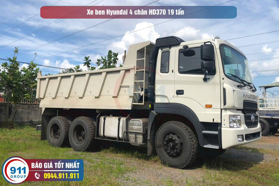 Top 4 xe ben hyundai 4 chân thông dụng nhất hiện nay