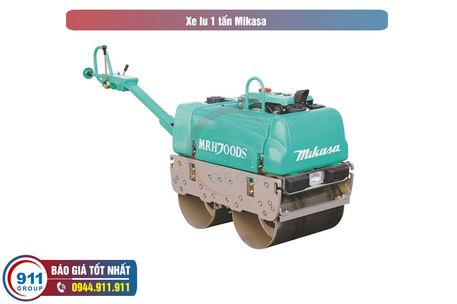 Khám phá Top 4 xe lu 1 tấn bán chạy nhất tại VN