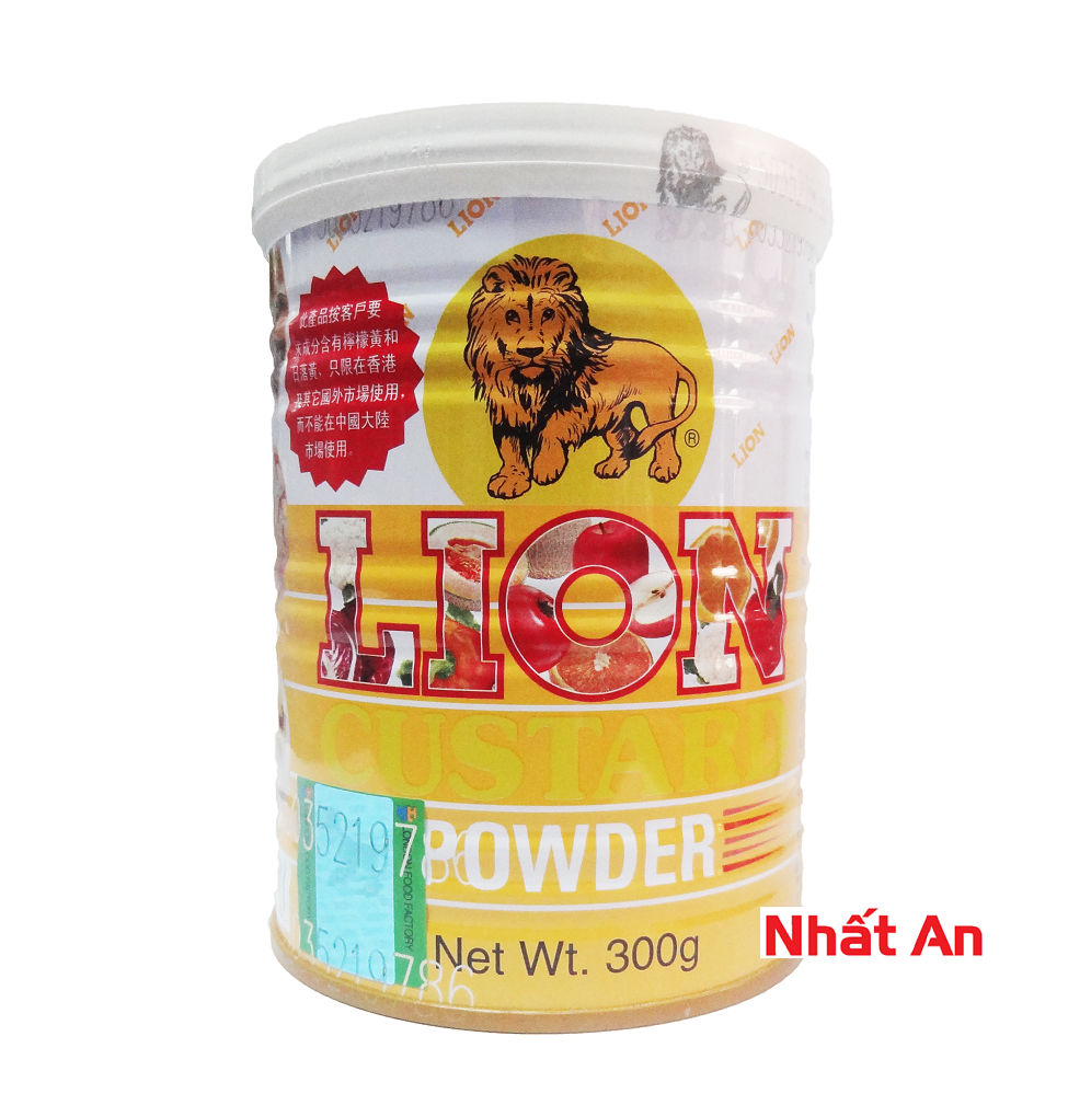 Bột custard lion 300gr / Lion custard powder 300gr - Nhat An Shop
