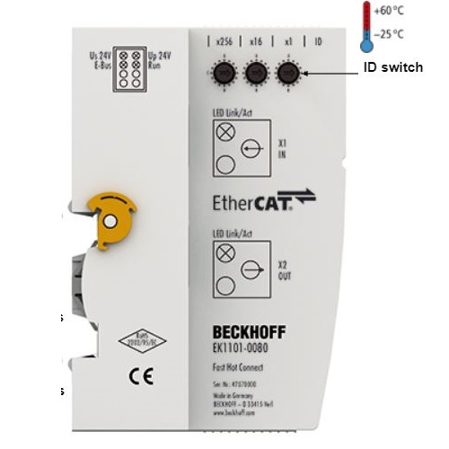 Bộ kết nối EtherCAT EK1101-0080 Beckhoff Chính hãng – Vật Tư Giá Sỉ - Tổng Kho Solar