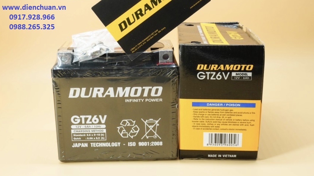 Ắc quy xe máy Honda Lead, Vision, SH125/150cc, SH Mode, PCX, Air blade ...