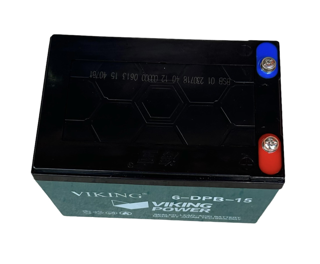 Bình ắc quy xe đạp điện 12V 15Ah VIKING 6-DPB-15