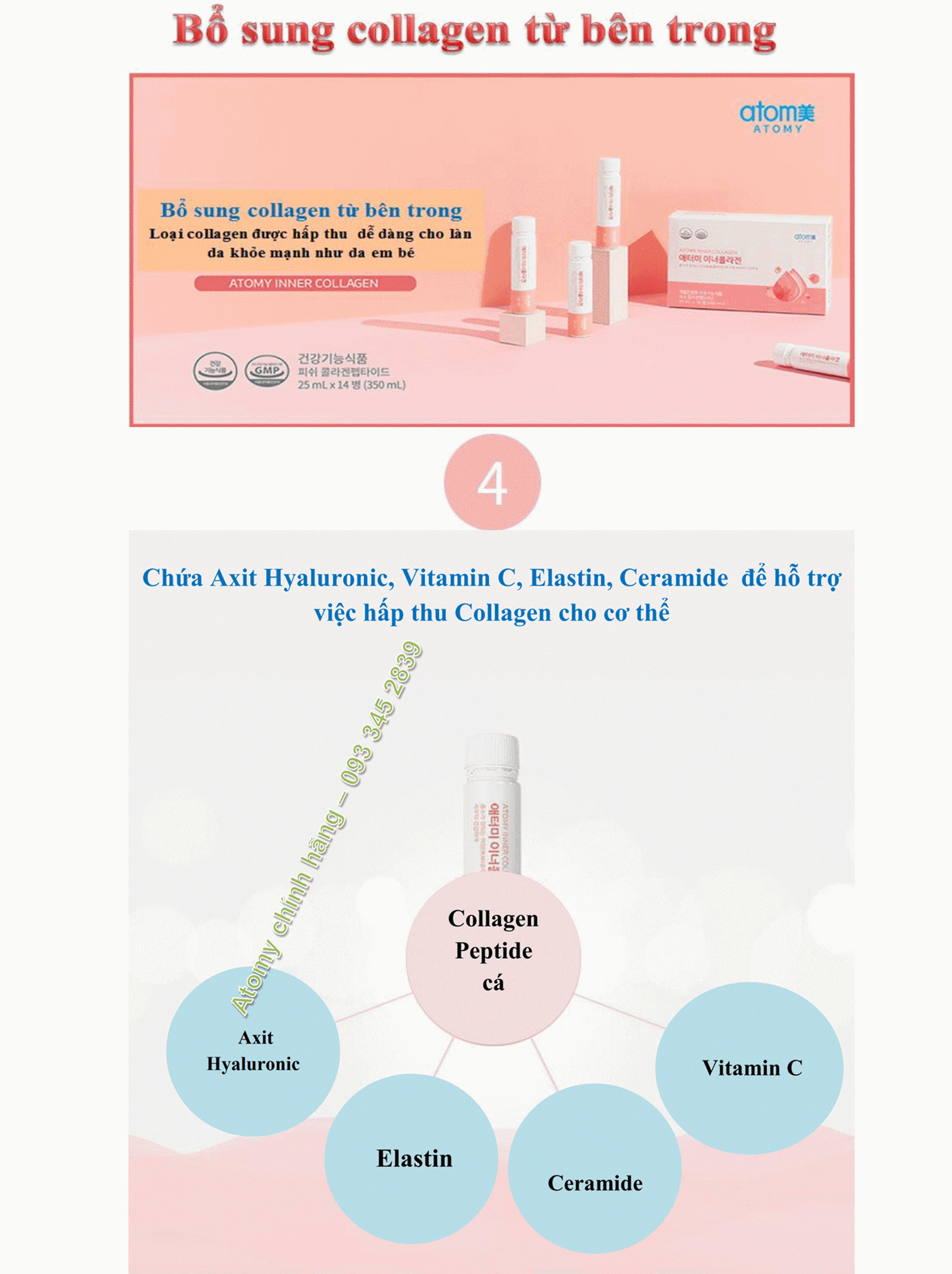 Atomy Inner Collagen - Bổ sung Collagen từ bên trong KoreaTitan.com