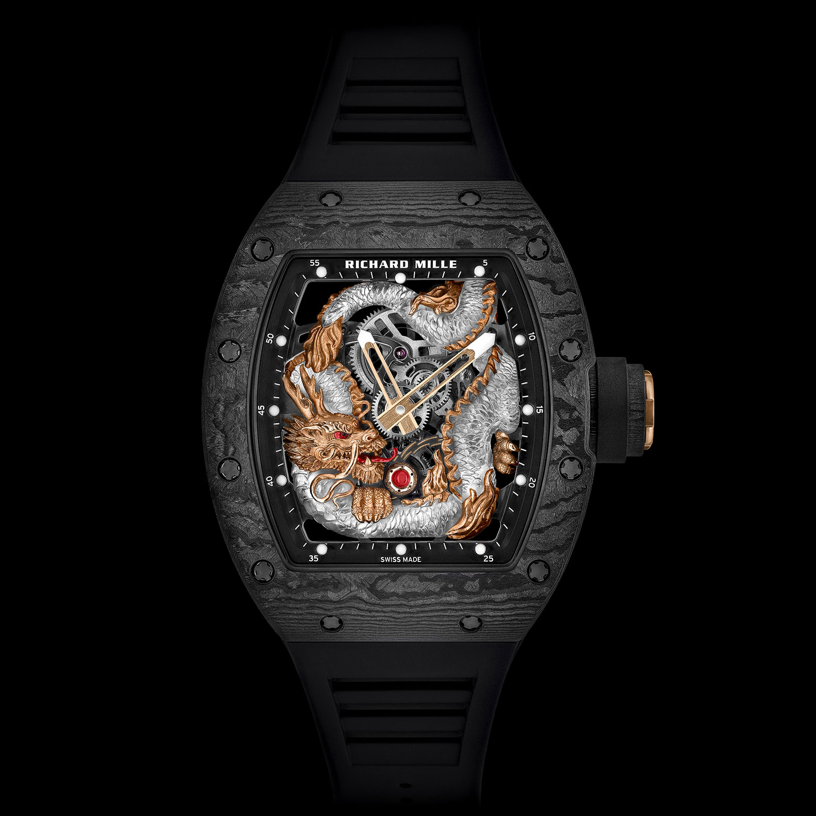 ng H Richard Mille RM 57 03 Tourbillon Sapphire Dragon ng H Richard Mille RM 57 03 Tourbillon Sapphire Dragon