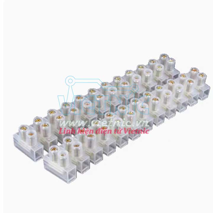 DOMINO 2 HÀNG 12 CHÂN 20A X3-2012 NHỰA TRONG | www.vietnic.vn