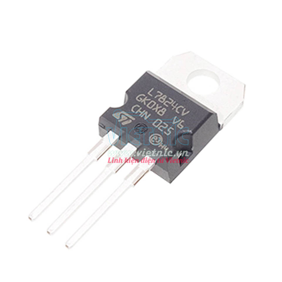 L7824CV TO-220 Positive Voltage Regulator | www.vietnic.vn
