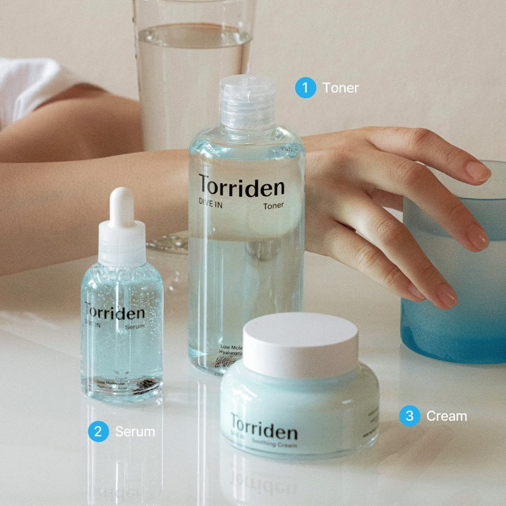Torriden Dive-In Low Molecule Hyaluronic Acid Toner 300ml