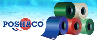 POSHACO - Nhà máy sản xuất tôn màu Việt Hàn