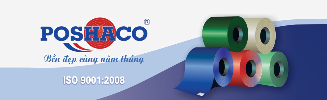 POSHACO - Nhà máy sản xuất tôn màu Việt Hàn