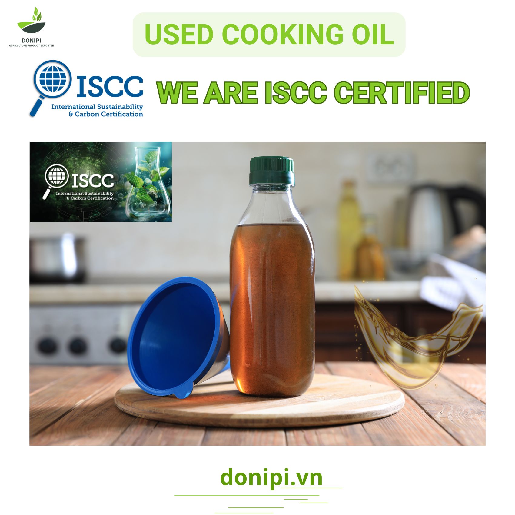Used Cooking Oil-UCO – AGRICULTURE PRODUCT EXPORTER