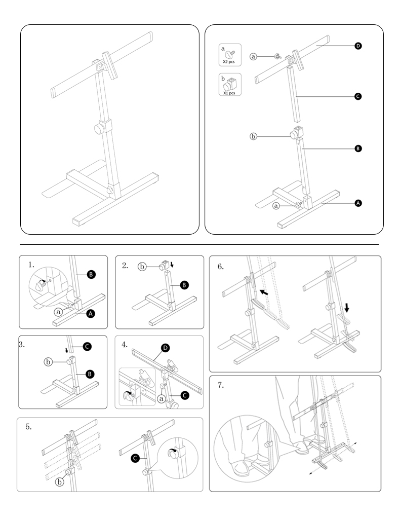 DỤNG CỤ TẬP PUTTING GOLF - PGM JZQ009 GOLF AUXILIARY PUTTER - Golf Chính Hãng