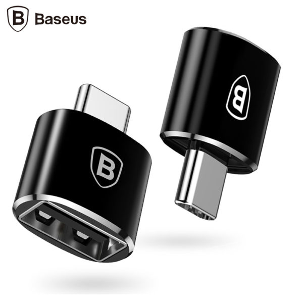 Đầu chuyển Mini Type-C sang USB Baseus – Mac Cafe