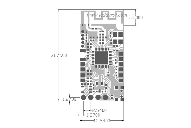 Module ZIGBEE CC2530 UART TTL 2.4G Module ZIGBEE CC2530 UART TTL 2.4G