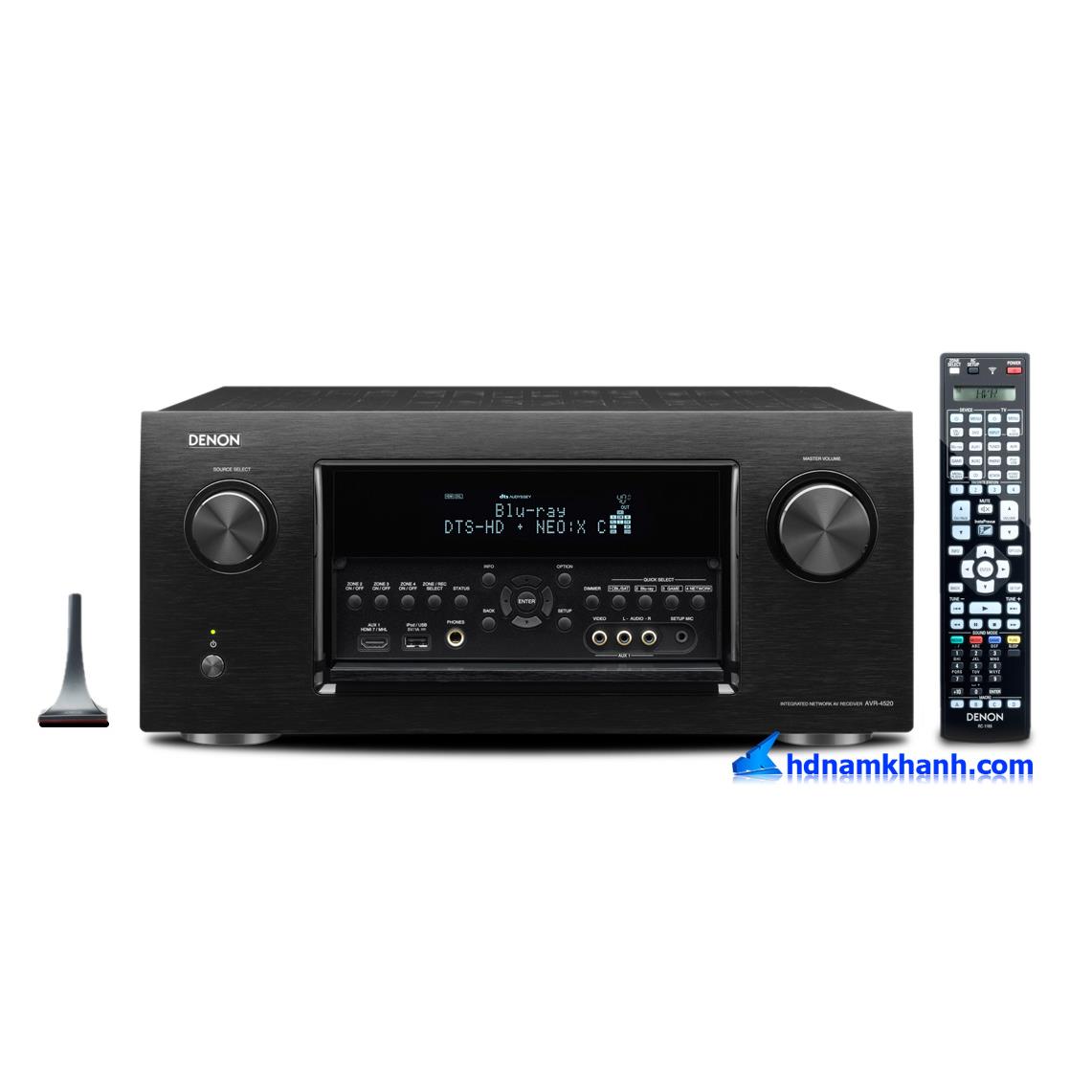 Bán Denon AVR 4520, Amply xem phim Denon 4520 chính hãng giá rẻ nhất