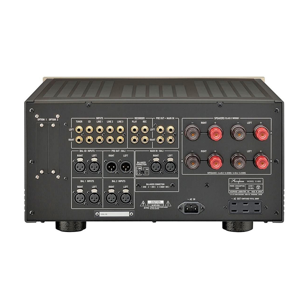 Amply Accuphase E-800, Amply nhạc Accuphase đầu bảng Made in Japan