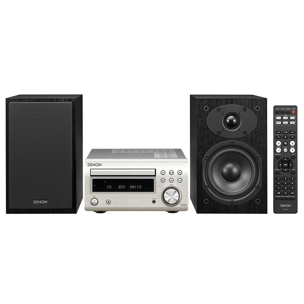 Dàn Mini Denon D-M41 DAB, Dàn Nghe nhạc Giá Rẻ Mà Âm Thanh Hay.