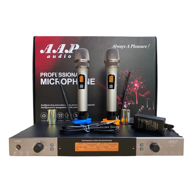 Micro Không dây AAP M9, Micro hát karaoke cao cấp cực hay