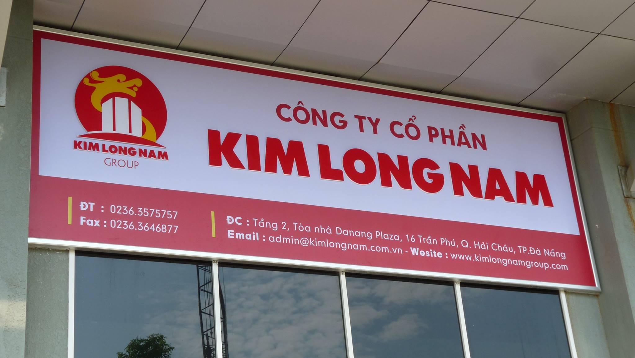 Signboard Logo + KIM LONG NAM GROUP Công ty TNHH MTV WINNER DECOR