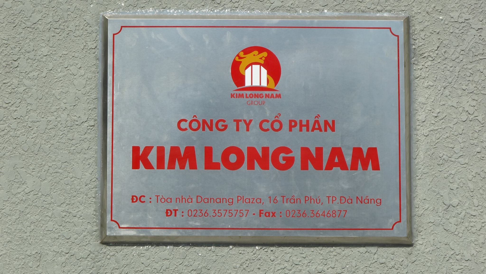 Signboard Logo + KIM LONG NAM GROUP Công ty TNHH MTV WINNER DECOR