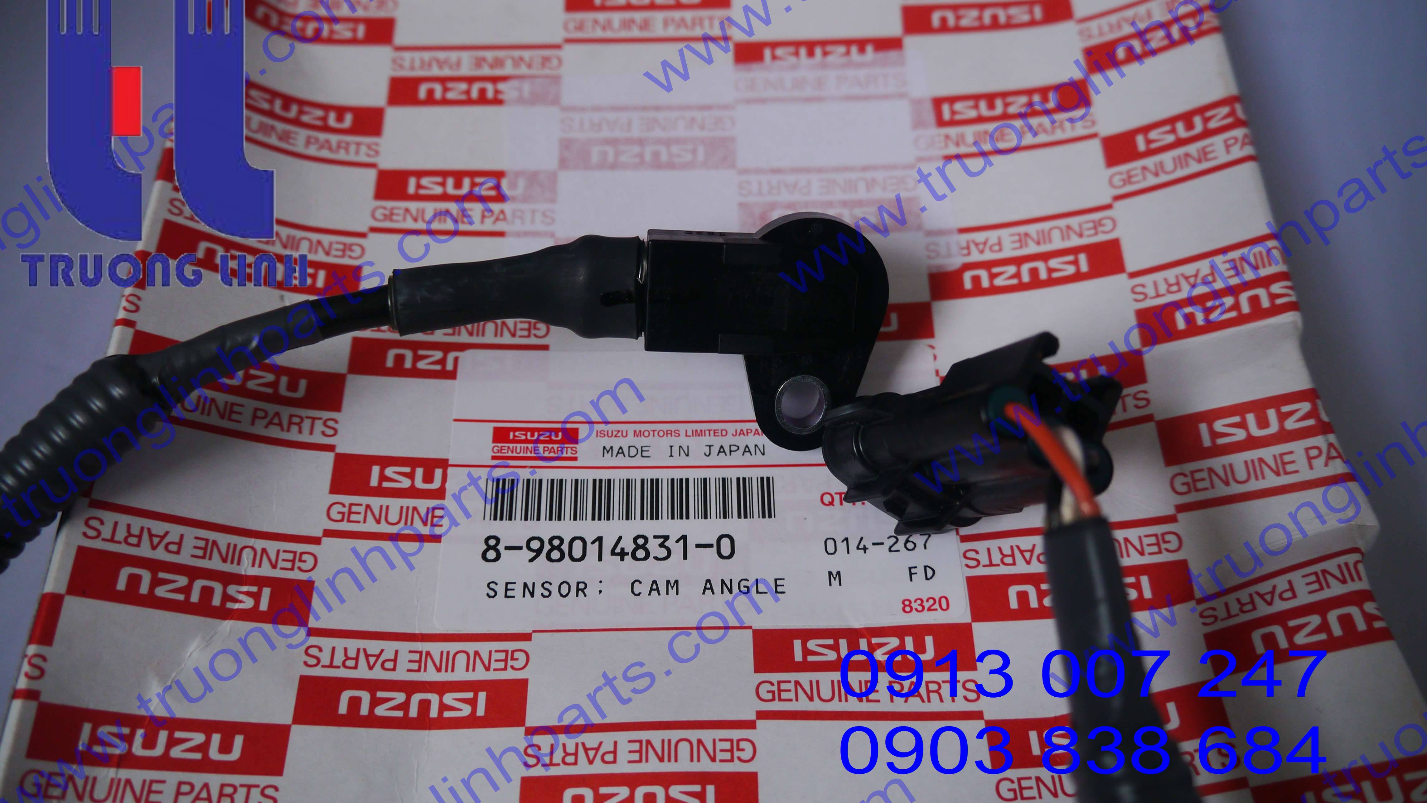 Cảm Biến Trục Cam Động Cơ ISUZU 8-98014831-0 , Phụ Tùng Máy Đào