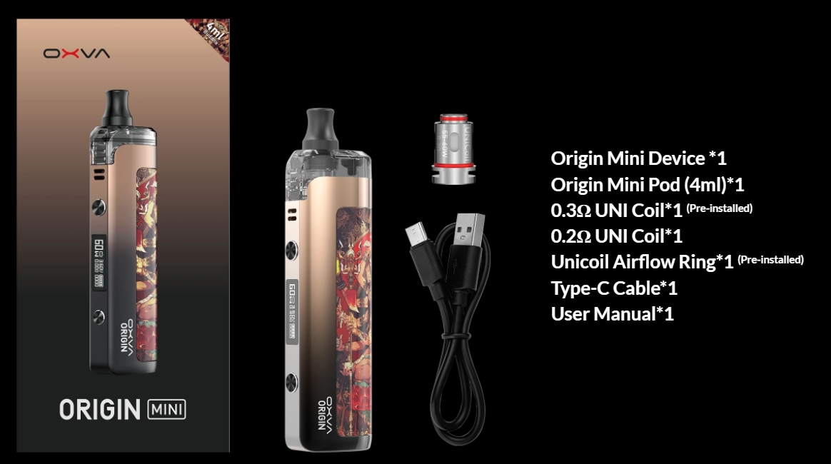 OXVA Origin Mini 60W 2200mAh – i Vape