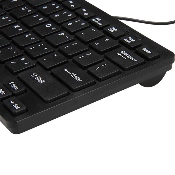 Bàn Phím Máy Tính Laptop Mini Super Slim Design Model D618 Chui USB