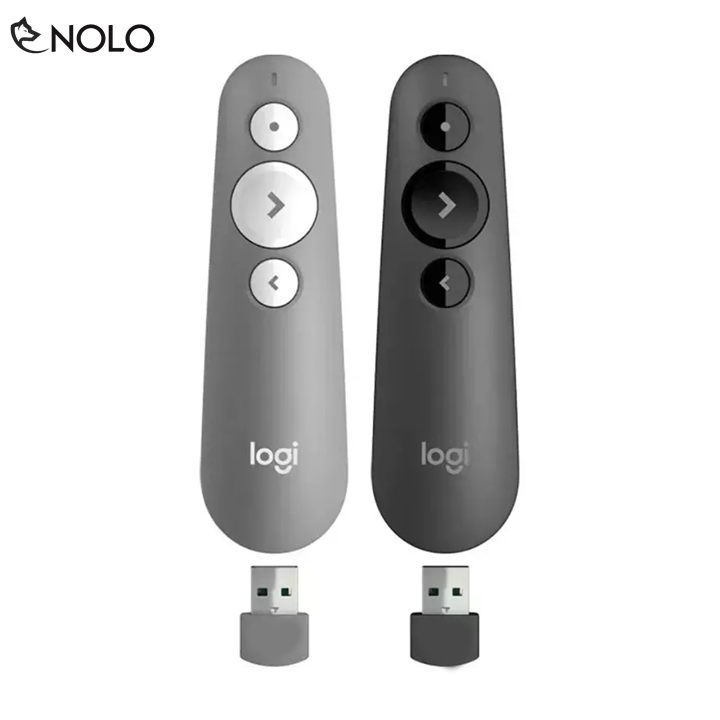 Bút Trình Chiếu Thuyết Trình Logi Model R500 Kết Nối Không Dây USB ...
