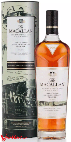 Giá Rượu Macallan James Bond 60th Anniversary Release Decade II Uy Tín