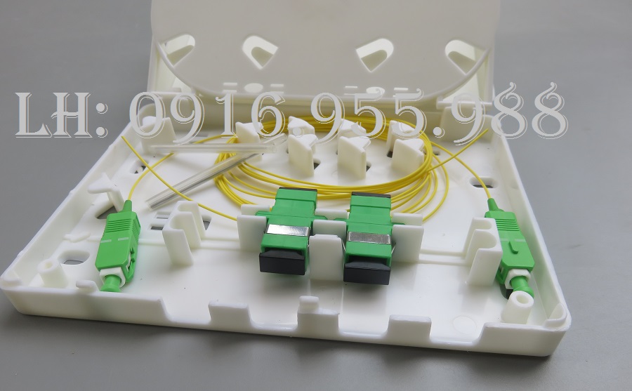 Hộp phối quang 2 core OTP FTTH ,4 core . Tuấn Linh Telecom