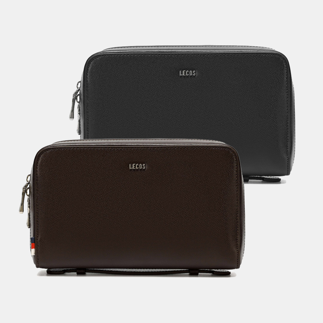 Túi clutch nam cao cấp da thật LECOS - LC13 | THƯƠNG HIỆU PHỤ KIỆN THỜI TRANG NAM CAO CẤP LECOS