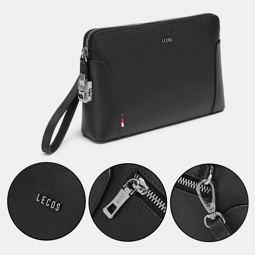 Túi clutch nam cao cấp da thật LECOS - LC12 | THƯƠNG HIỆU PHỤ KIỆN THỜI ...