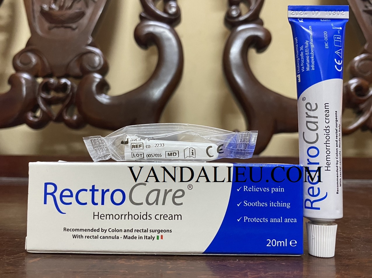 RECTROCARE 20ML- KEM BÔI TRĨ GIẢM ĐAU RÁT , CHẢY MÁU CỦA Ý CÔNG TY TNHH ...