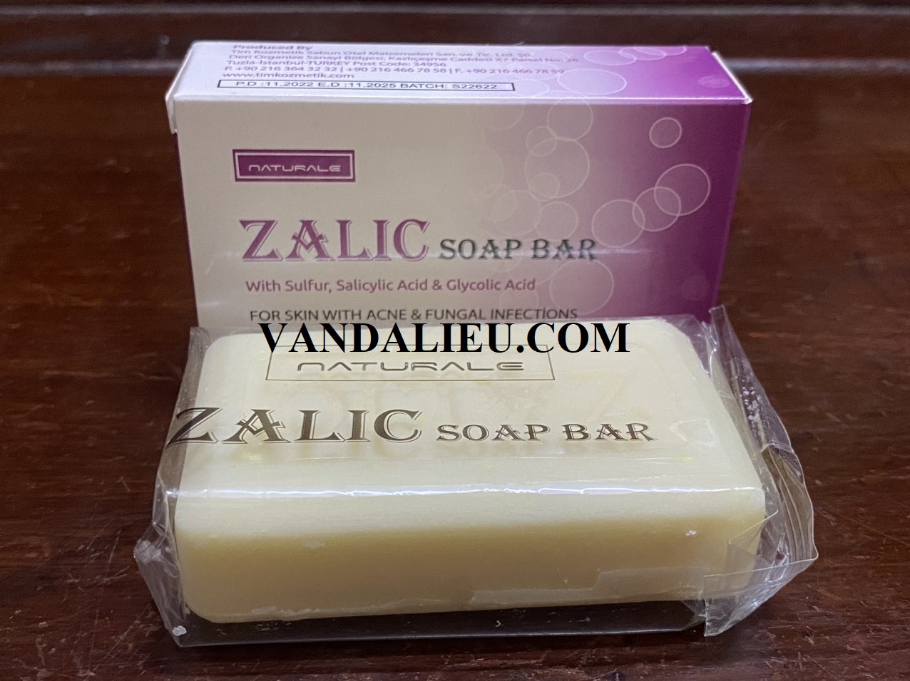 ZALIC SOAP BAR 80G. LÀM SẠCH, GIẢM DẦU THỪA TRÊN DA, THÍCH HỢP CHO DA ...