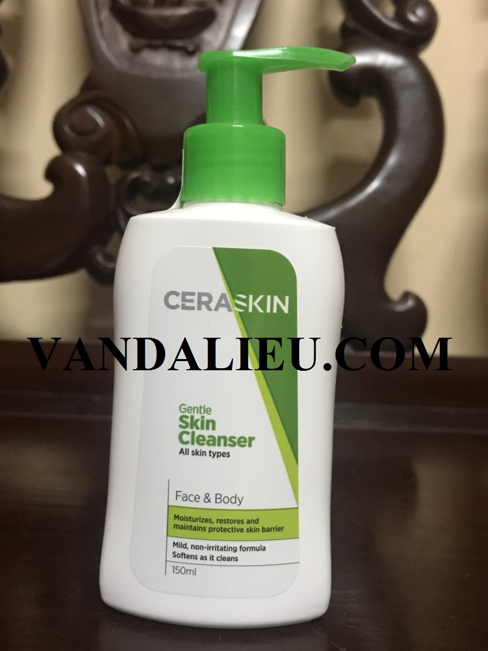 CERASKIN GENTLE SKIN CLEANSER 150ML. GIÚP LÀM SẠCH DA DÙNG TRÊN MẶT ...