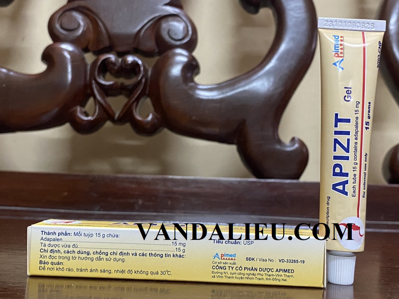 THUỐC ĐIỀU TRỊ TRỨNG CÁ - GEL DÙNG NGOÀI DA APIZIT 15MG CÔNG TY TNHH ...